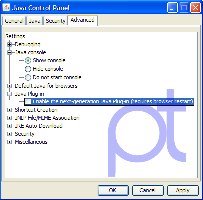 Java Applet Security warning issues and Solution for Finacle Site