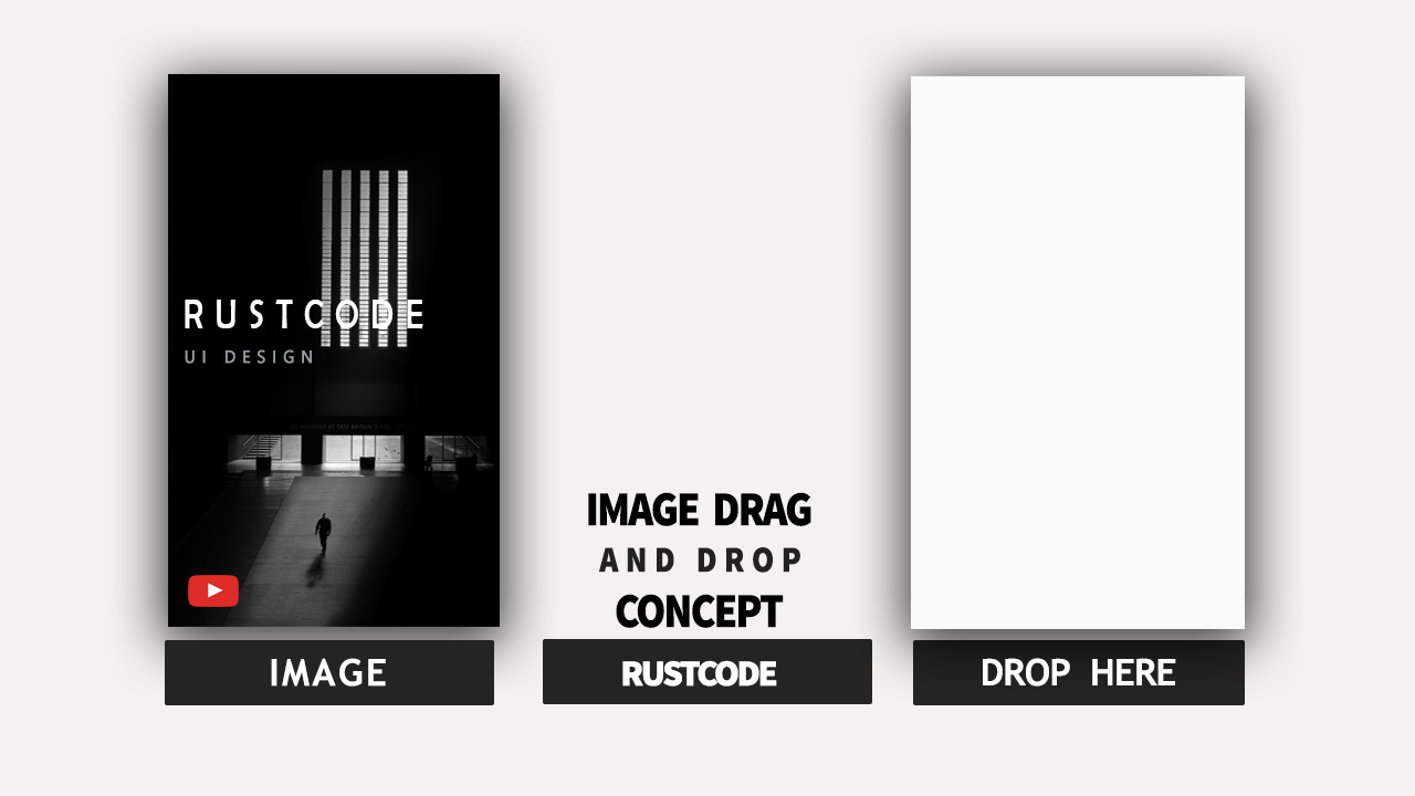 Image Drag And Drop Animation Rustcode Rustcode