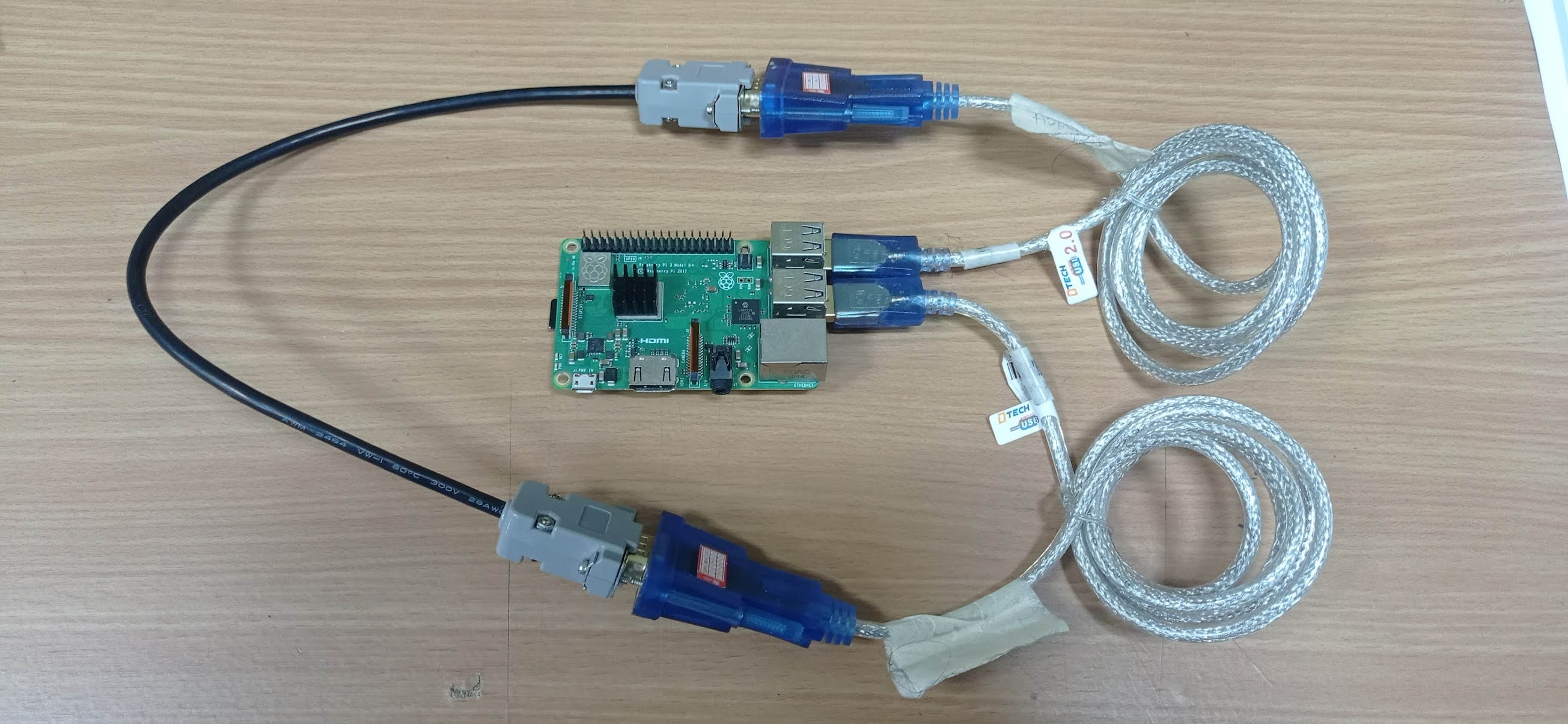 การใช้งาน USB to RS-232 Serial Port บน Raspberry pi ด้วย Node js ...