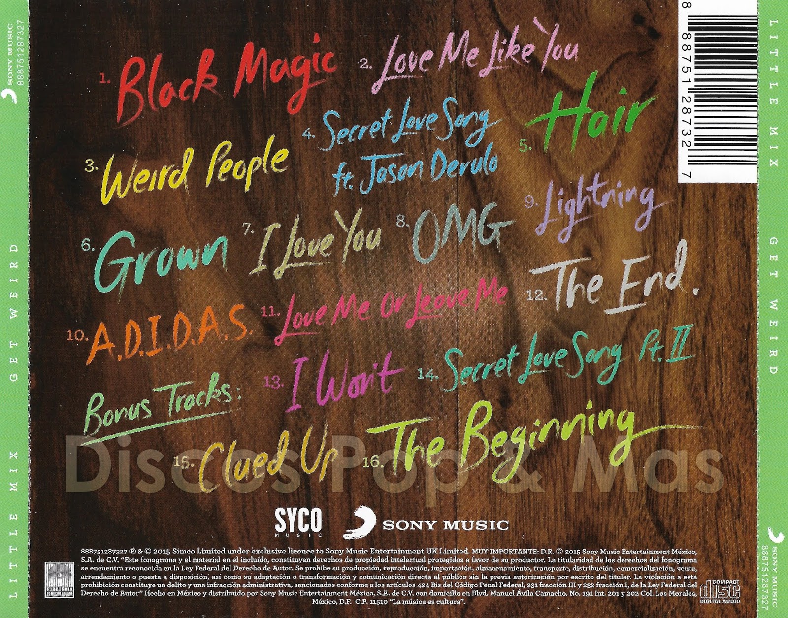 Discos Pop & Mas: Little Mix - Get Weird: The Deluxe Edition