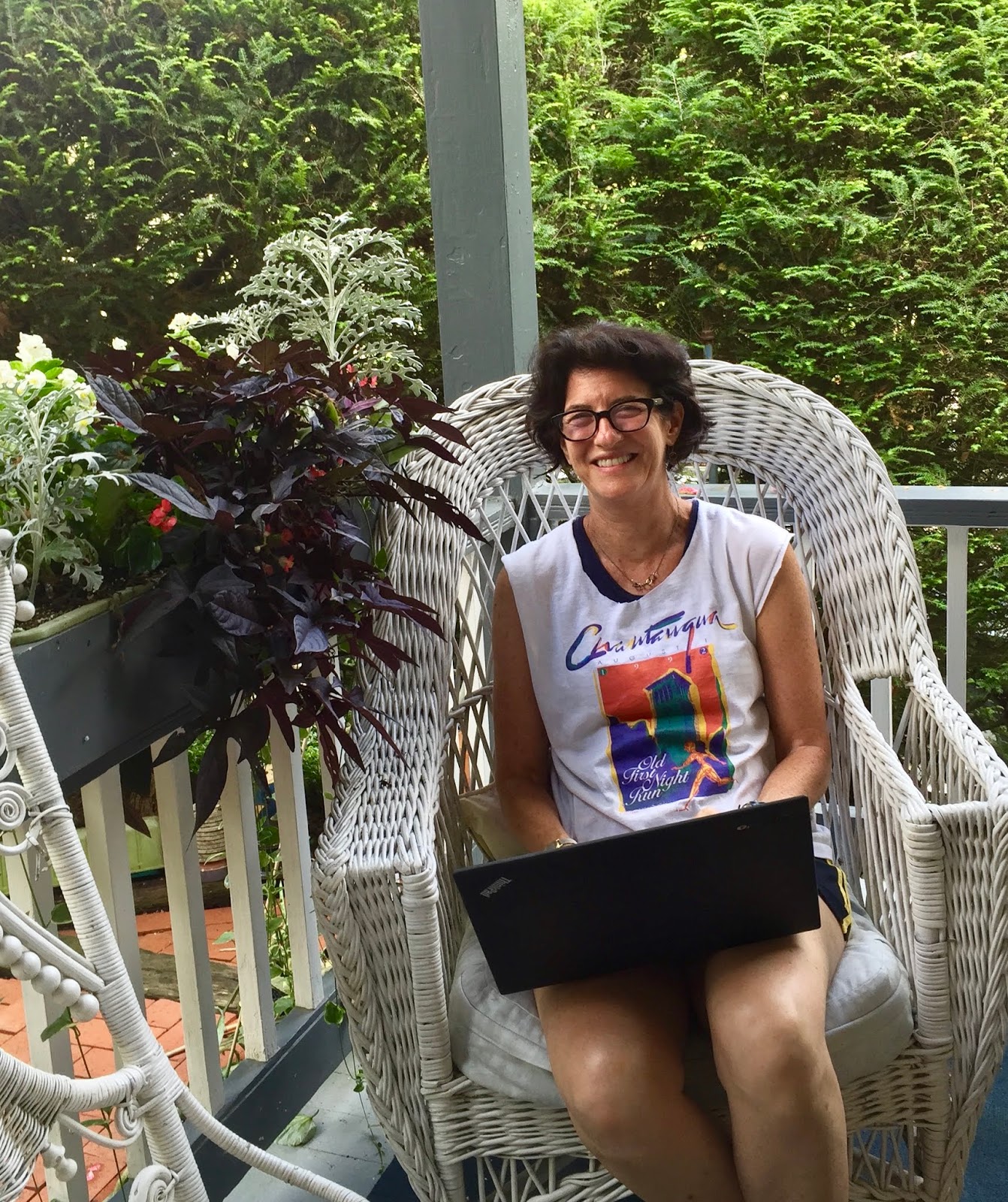 Jungle Red Writers: Deb Pines' Chautauqua series set in an edgy Cabot Cove