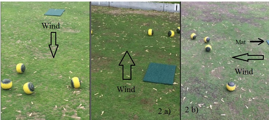 Lawn Bowls "Using the Head": Natural distance Bowls & the Wind