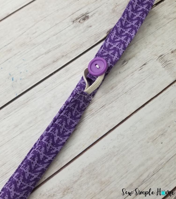 Quick Elastic Fabric Bookmark | Sew Simple Home