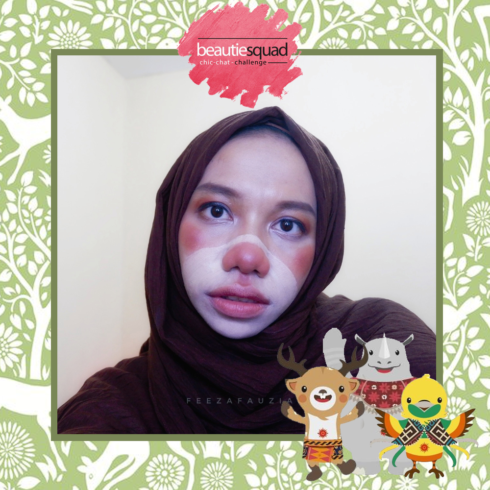 Beautiesquad Juli Collaboration: Asian Games 2018 Mascot Makeup Look ...