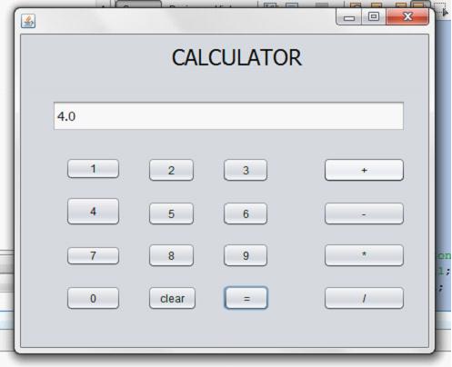 ProgrammingCodeTech: Calculator program in Netbean Java Code