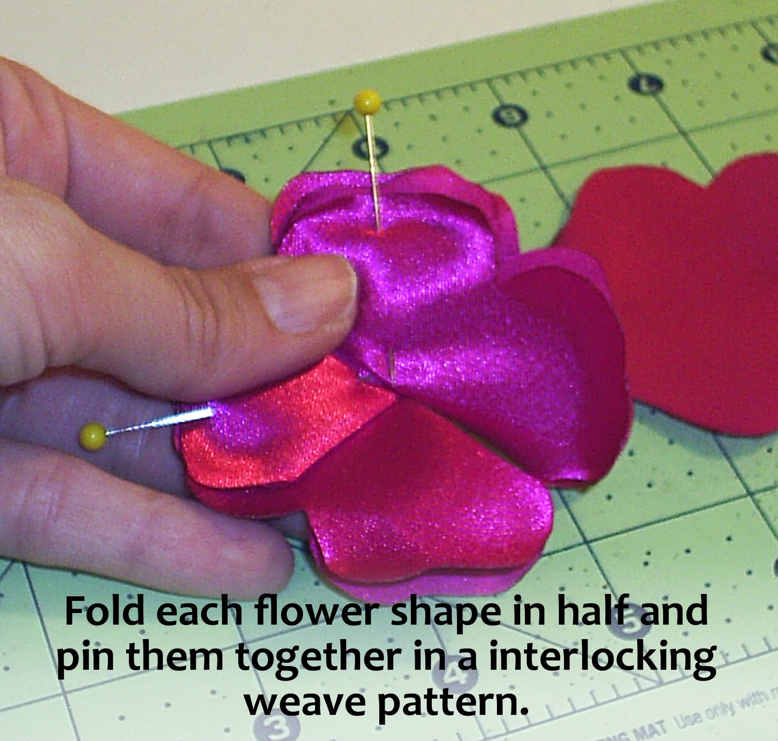 Crafts By Jennifer: Tutorial: Satin Flower
