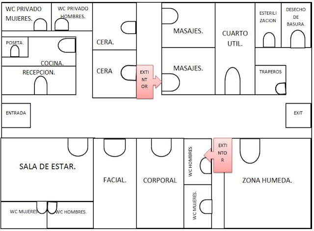 ARMONIZAR -SPA: Planos del spa