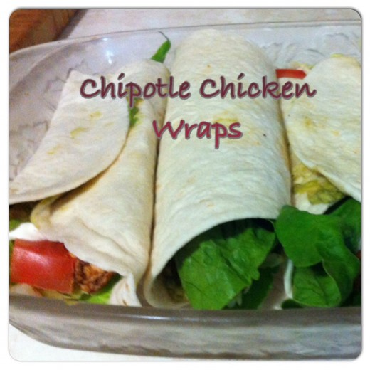 From My Kitchen to Yours: Chipotle Chicken Wraps