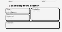 Elizabeth Mary: Vocabulary