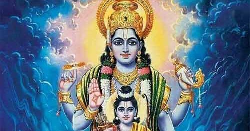 Color Of Bhagavan Vishnu In Four Yugas – White – Red – Green – Black ...