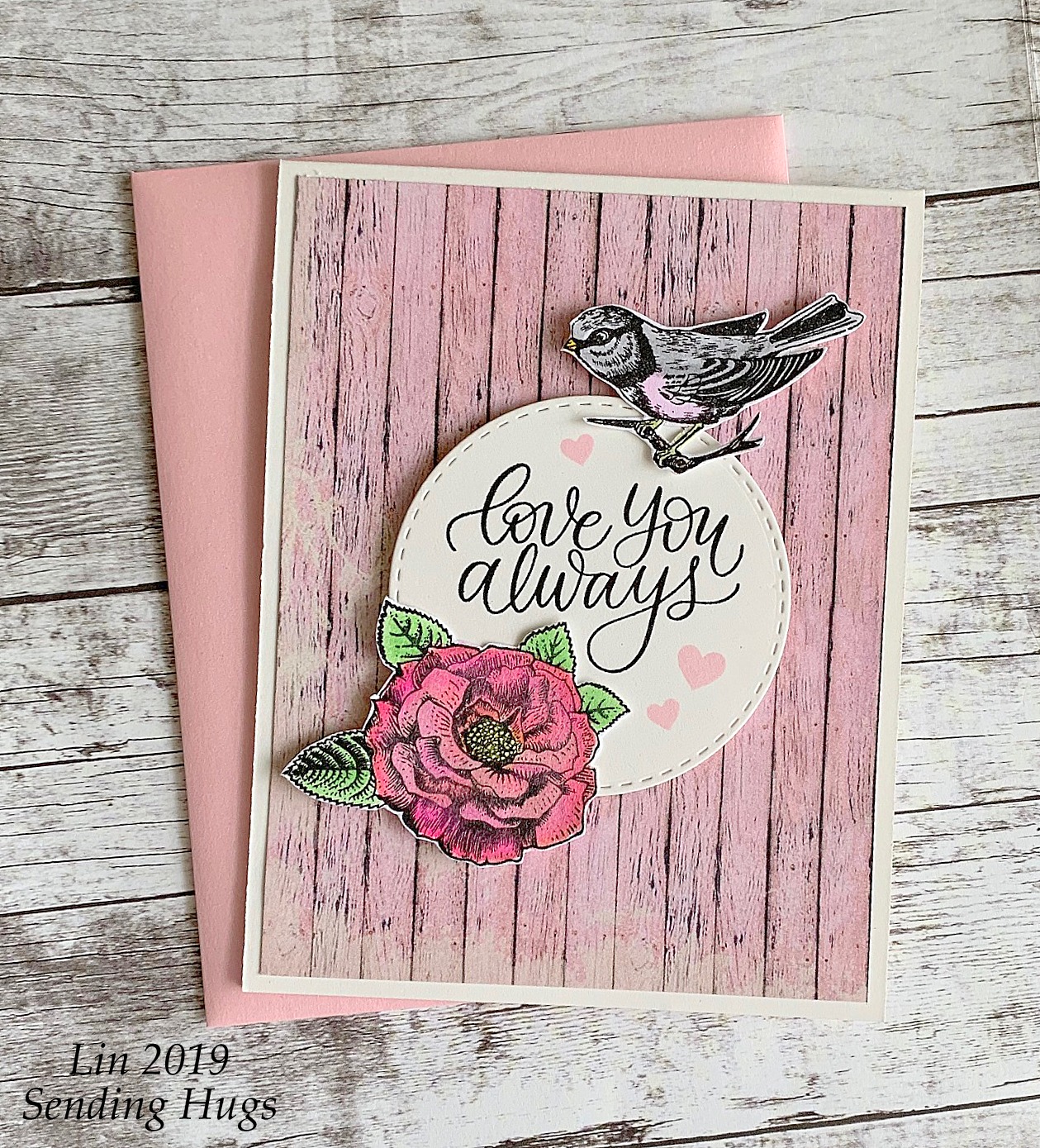 Sending Hugs: Simon's February Card Kit