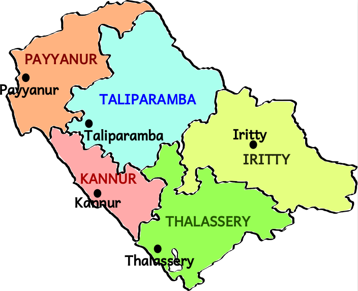 Kannur district - കണ്ണൂർ ജില്ല