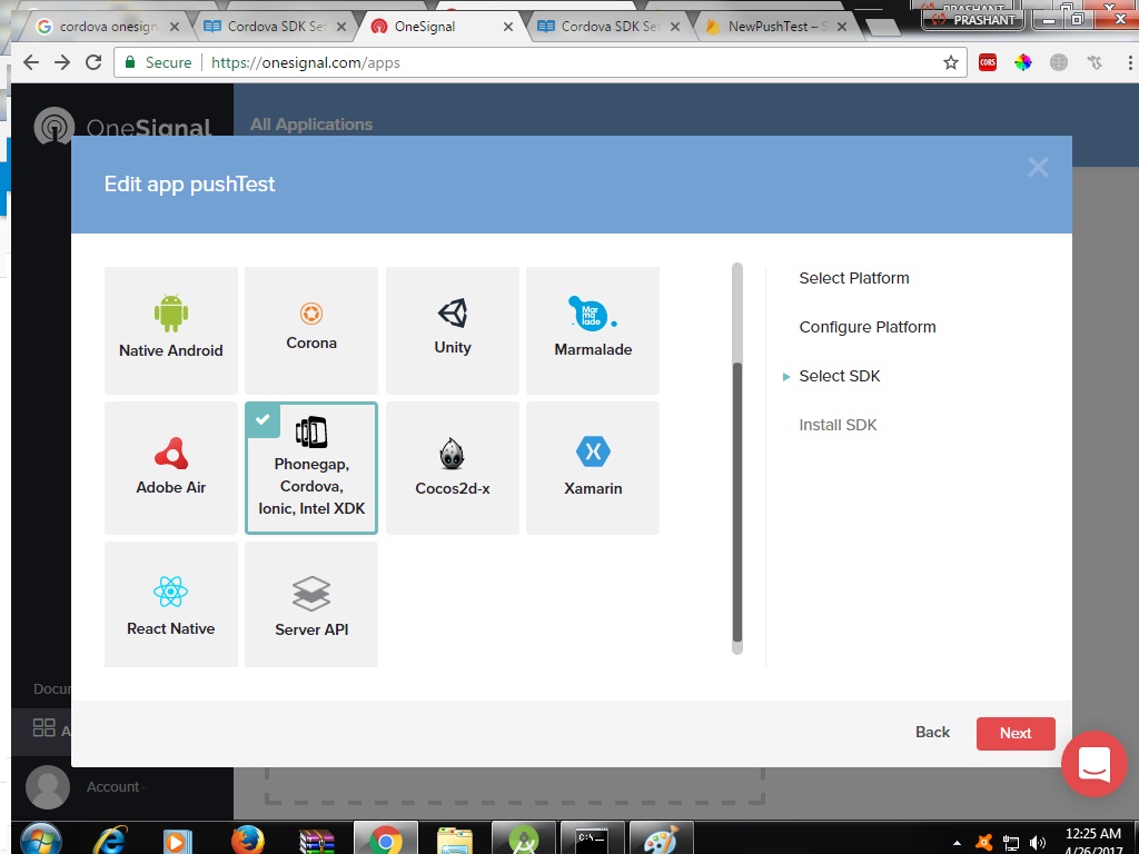 Cordova Hybrid App Development for beginners: Cordova Push Notification ... Cordova Hybrid App Development for beginners: Cordova Push Notification ...