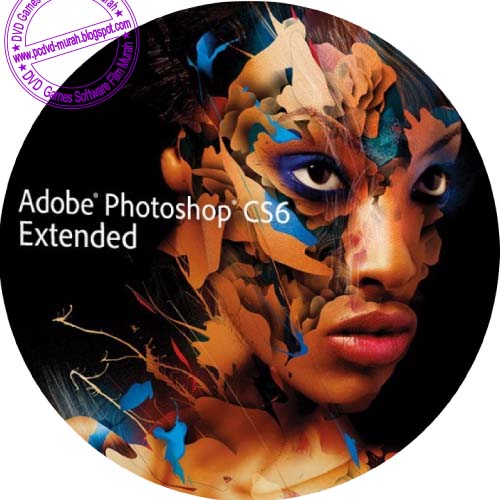 Adobe Photoshop CS6 64bit - PC DVD MURAH