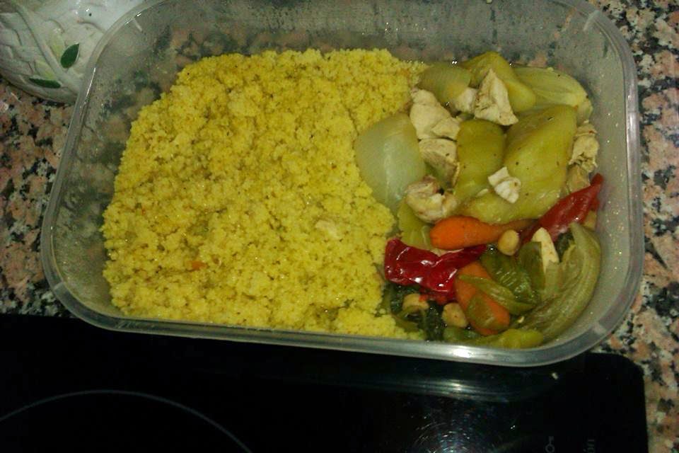 CusCus con Verduras y Pollo por JULIETA TELLEZ ~ Recetas Cookeo