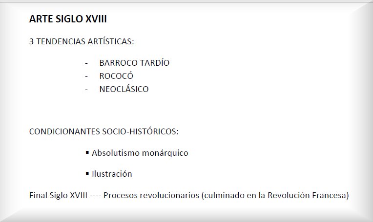 NEOCLASICISMO Y ROMANTICISMO