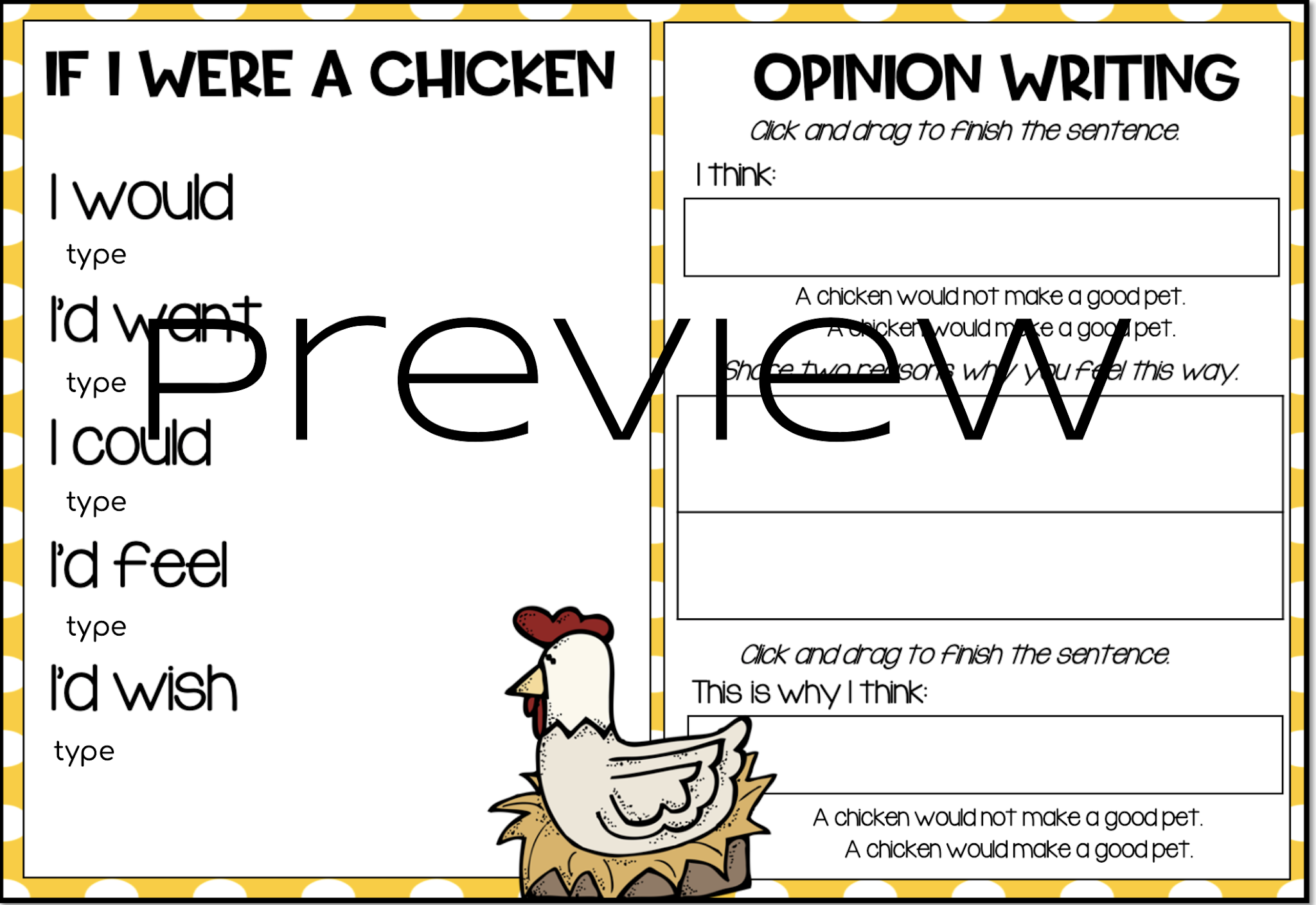1st Grade Hip Hip Hooray!: Bunnies and Chicks...Informational Text