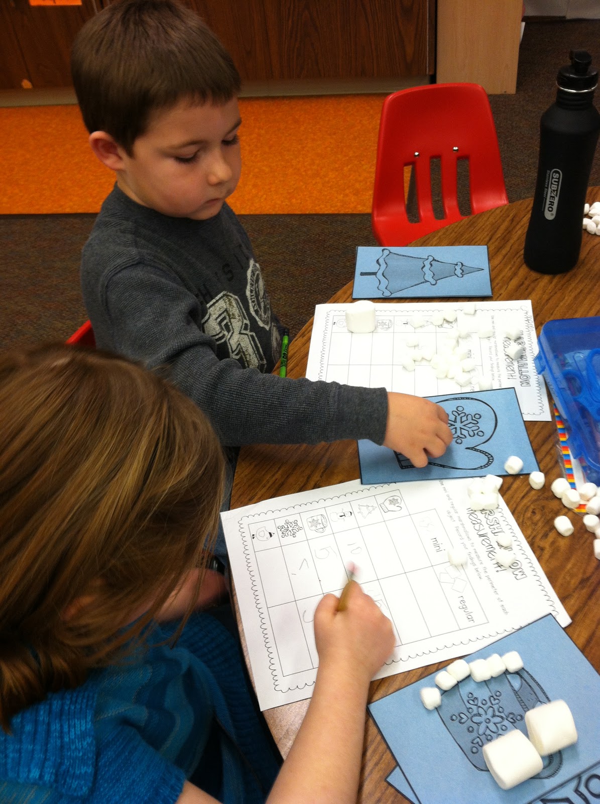 Happy Teaching & Happy Tech-ing!: Marshmallow Measuring