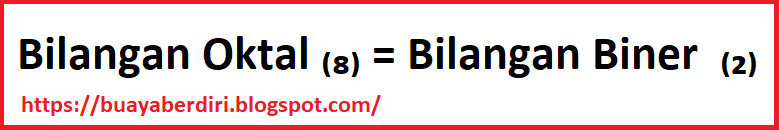 Cara Menghitung Oktal ke Biner Beserta Tabel Konversi Lengkap