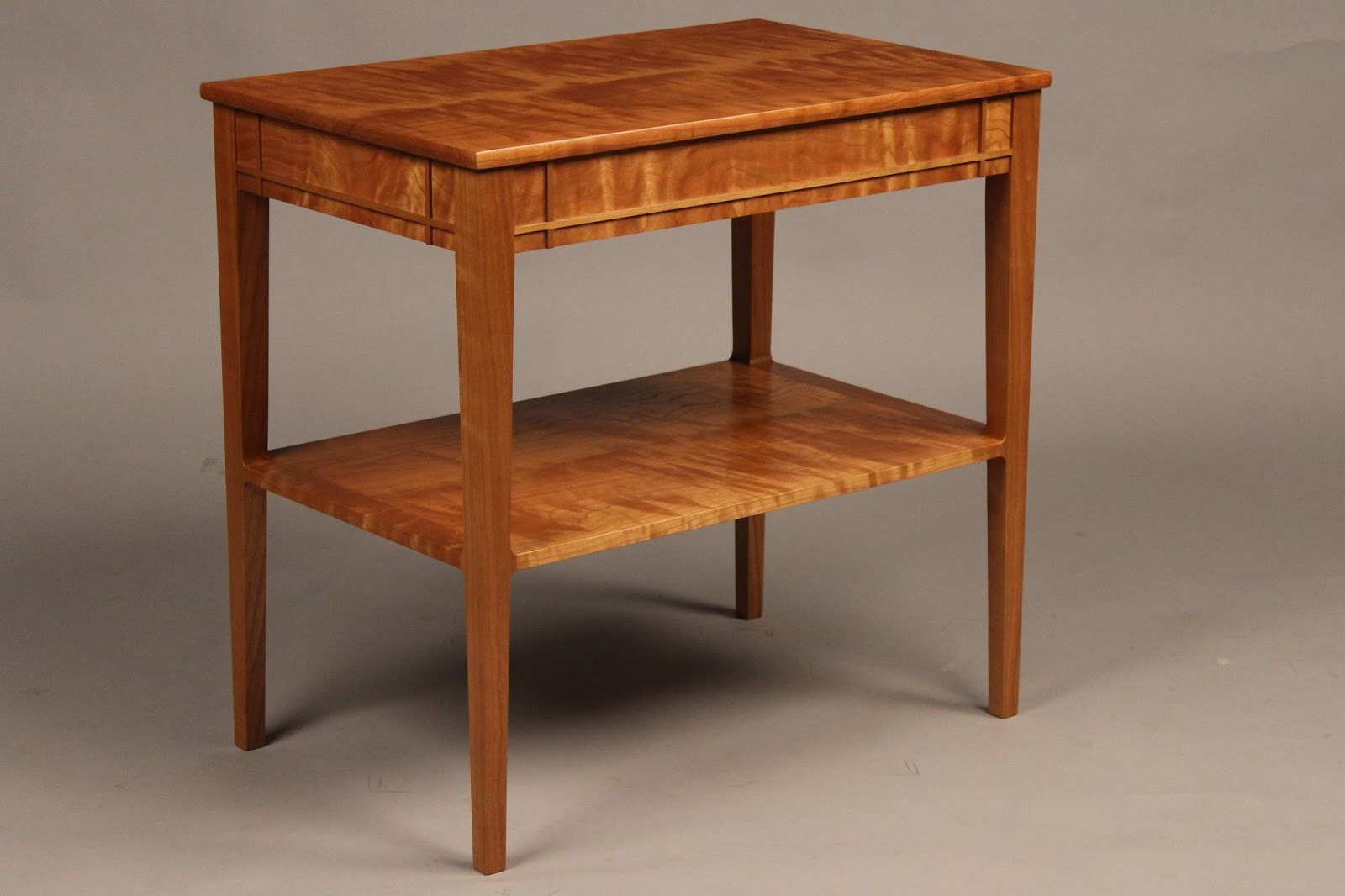 Doucette and Wolfe Fine Furniture Makers: Custom End Table