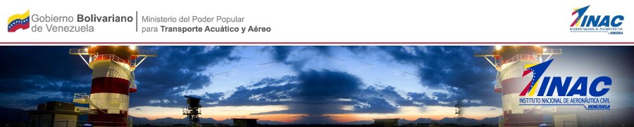 INAC - Instituto Nacional de Aeronáutica Civil de Venezuela : NUEVAS ...