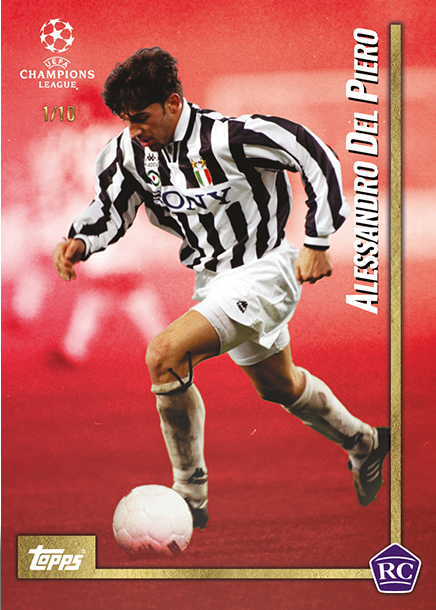 Trading Card Hub.UK: Topps The Lost Rookie Cards - Alessandro Del Piero
