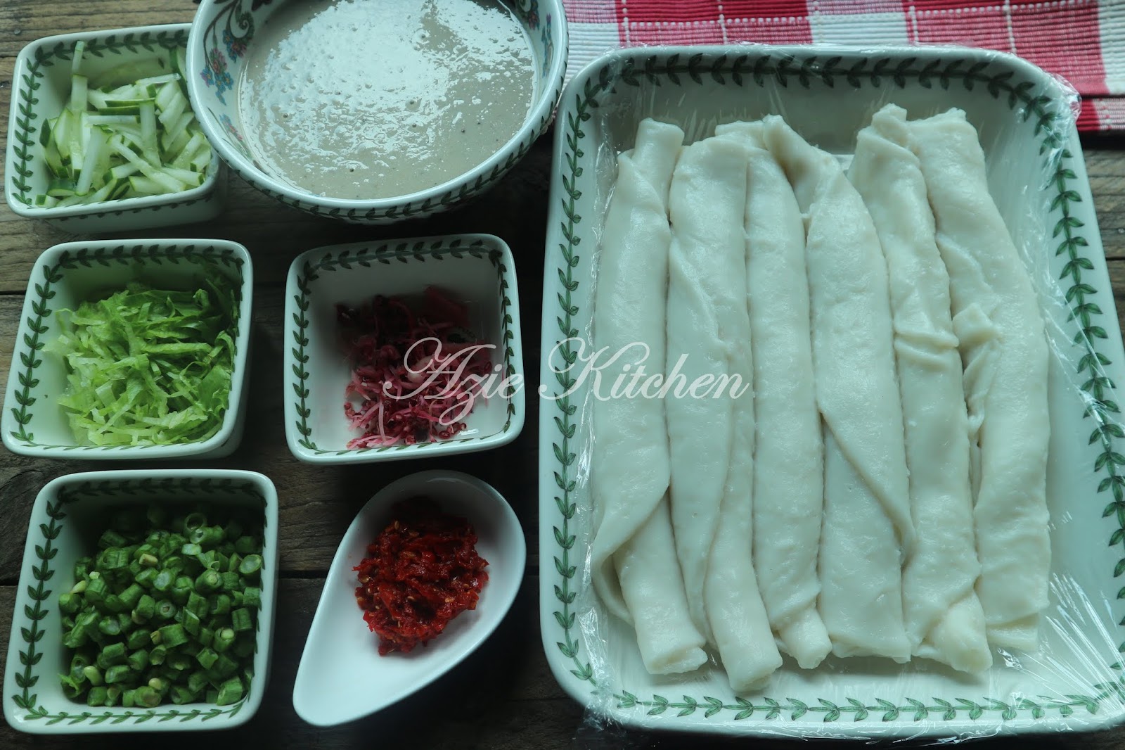 Laksam Kelantan Asli Yang Sedap - Azie Kitchen