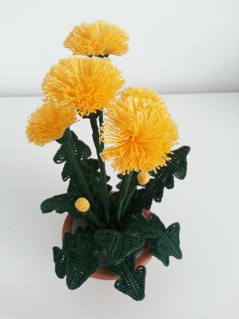 How to crochet a Dandelion