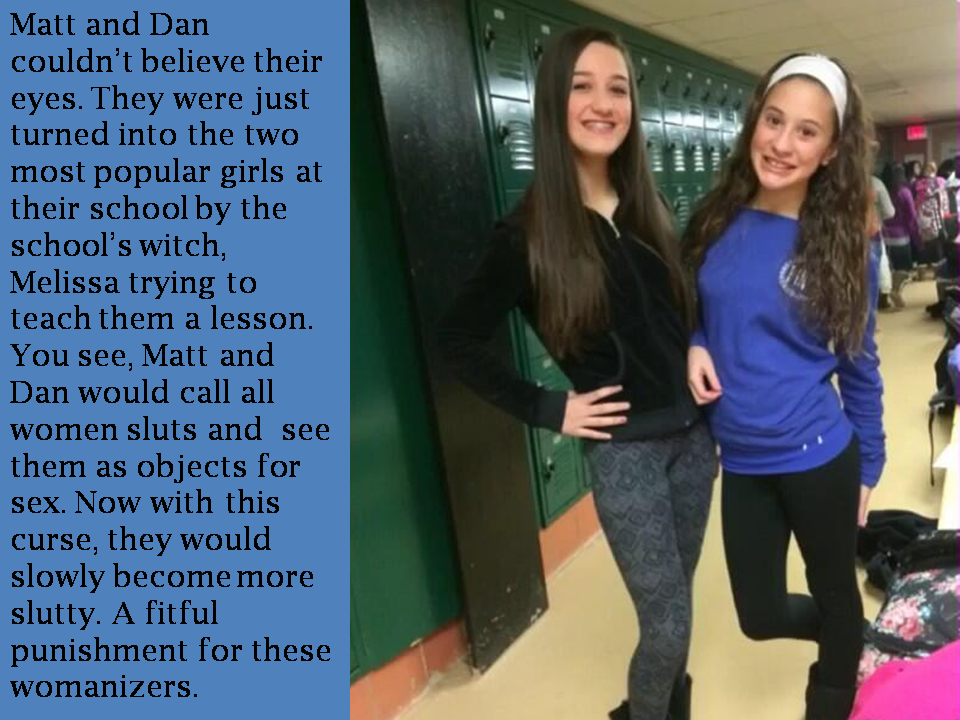 Simple Switches TG Captions: Womanizer's Curse?