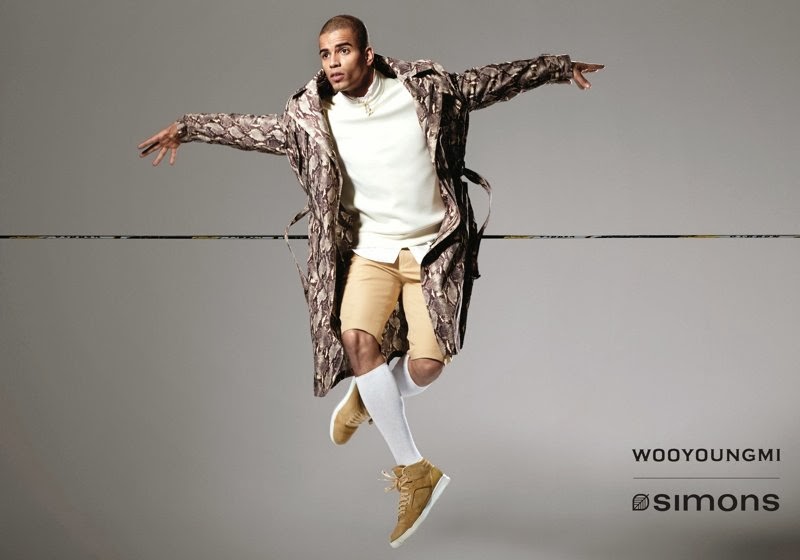 Simons Menswear Clothing Campaign Spring/Summer 2014 Campaign featuring ...