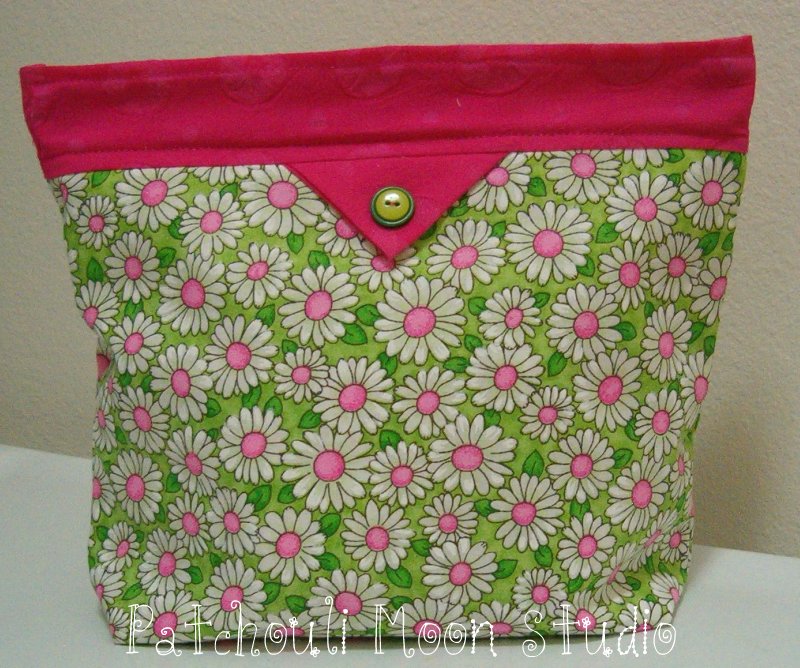 Patchouli Moon Studio: Metal Tape Measure Snap Bag