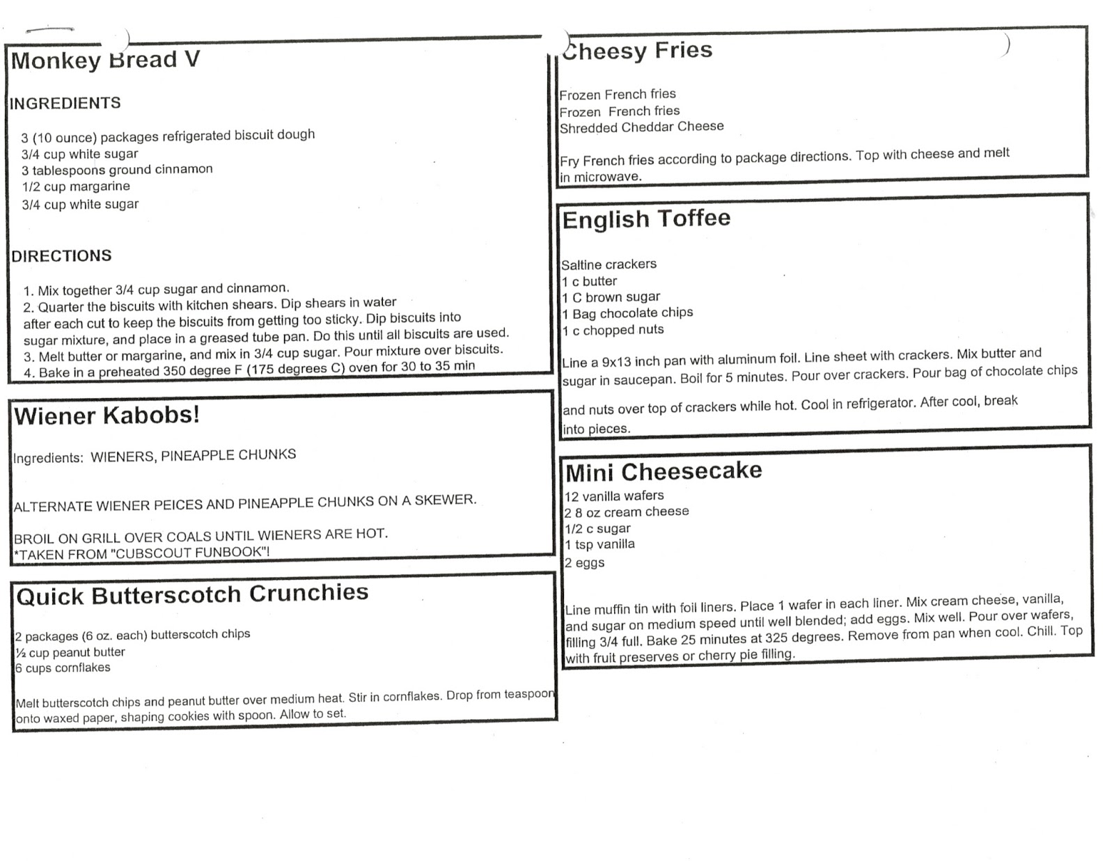 Porter Rockwell District Cub Scouts: Cooking with Cub Scouts