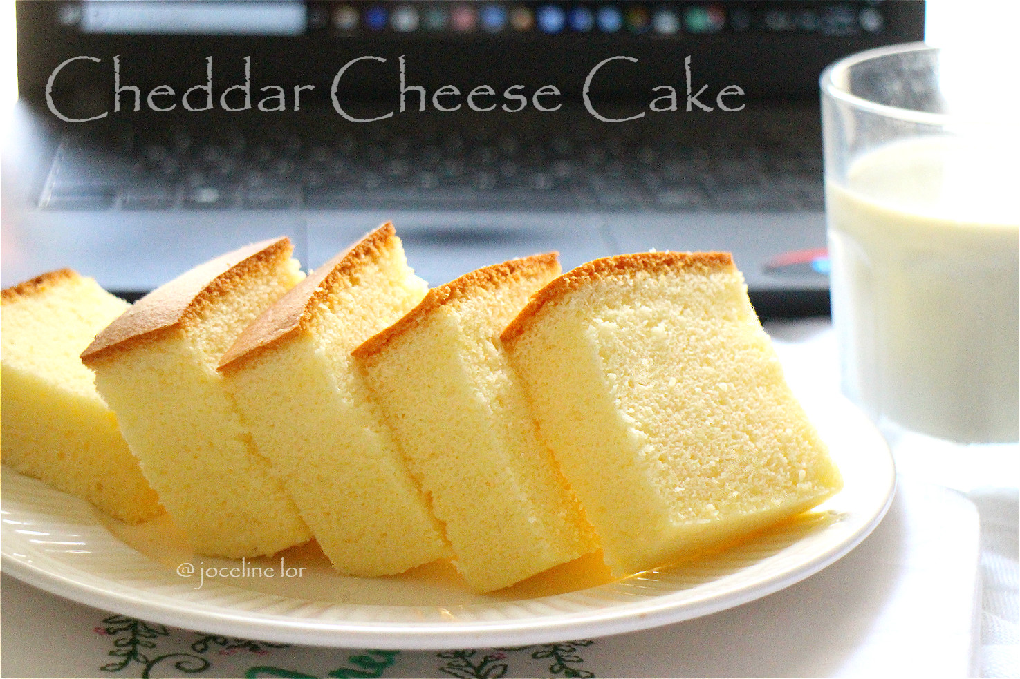Butter . Flour & Me 爱的心灵之约: 车打乳酪蛋糕（Cheddar Cheese Cake）