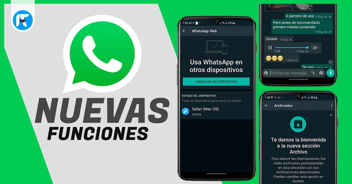Las 9 Mejores FUNCIONES Que llegan a WhatsApp en 2021 | icadigital