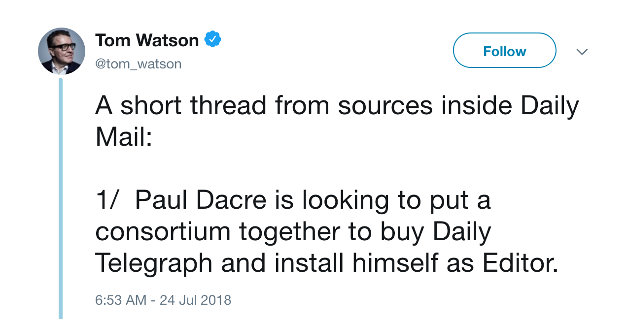 Zelo Street: The Resurrection Of Paul Dacre