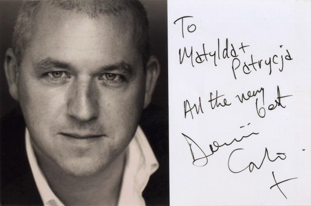 Autografy Mati & Pati: 10.12.2013 - Dominic Carter