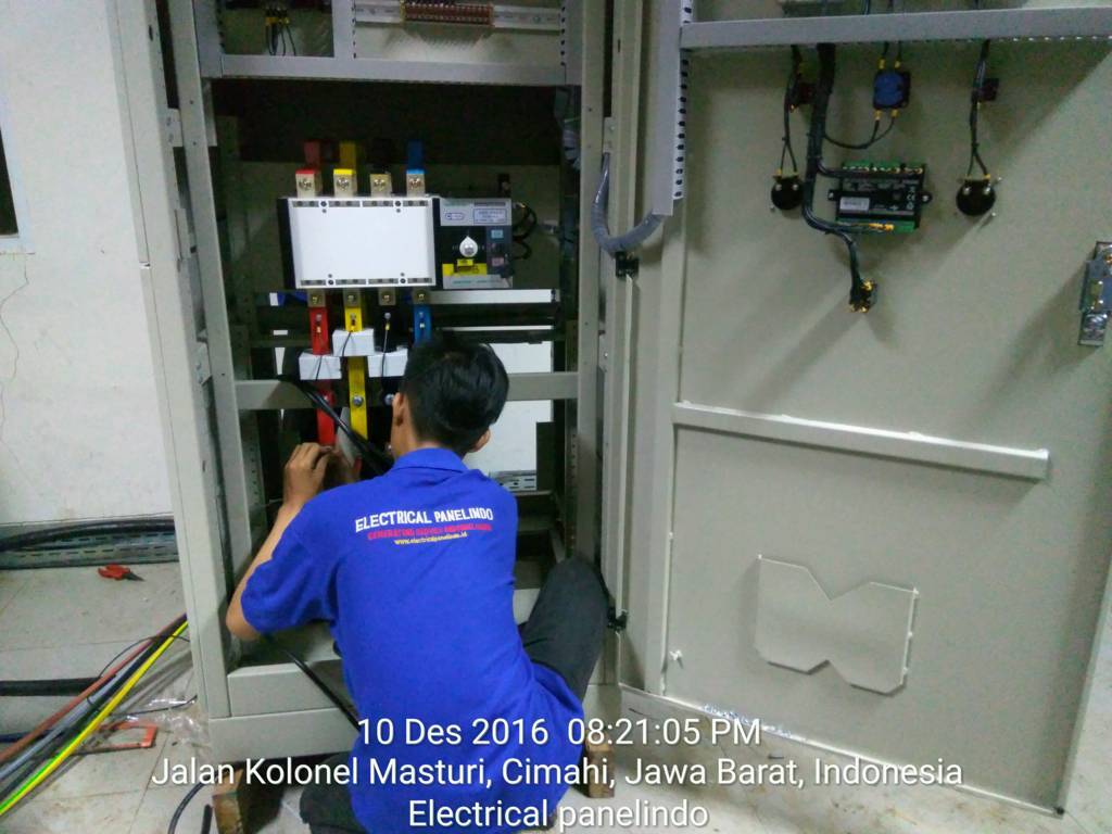 HARGA PANEL OTOMATIS GENSET / ATS-AMF | JASA PEMBUATAN PANEL LISTRIK