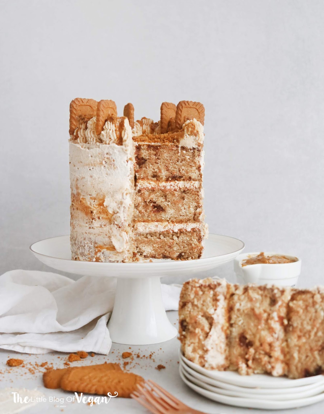 Ultimate Biscoff cake recipe | The Little Blog Of Vegan