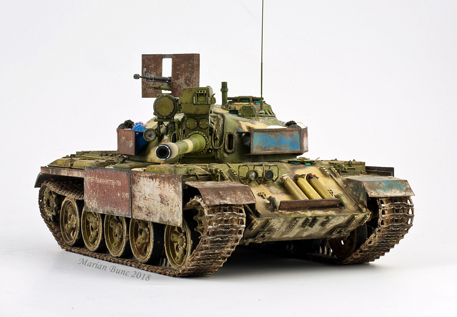Marian Bunc AFV modeller: T-55 syrských rebelů