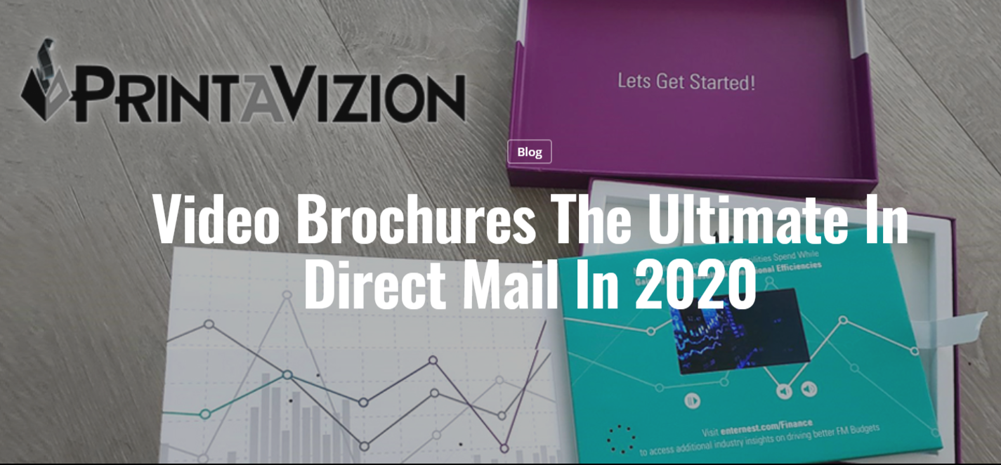 Video Brochures The Ultimate In Direct Mail In 2020 | Video Brochures ...