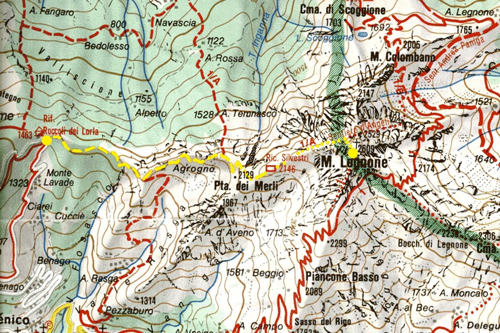 Quelli che...la montagna: Monte Legnone, Via normale alla vetta