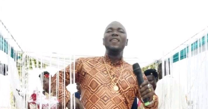 Northern Uganda singer Obol simple man Under quarantine