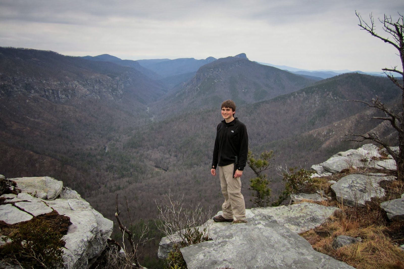 Eric's Hikes: Linville Gorge Loop: March 14-16, 2011