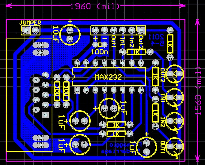 Laboratorio II Mesa6 5º4: Circuito complementario: MAX-232