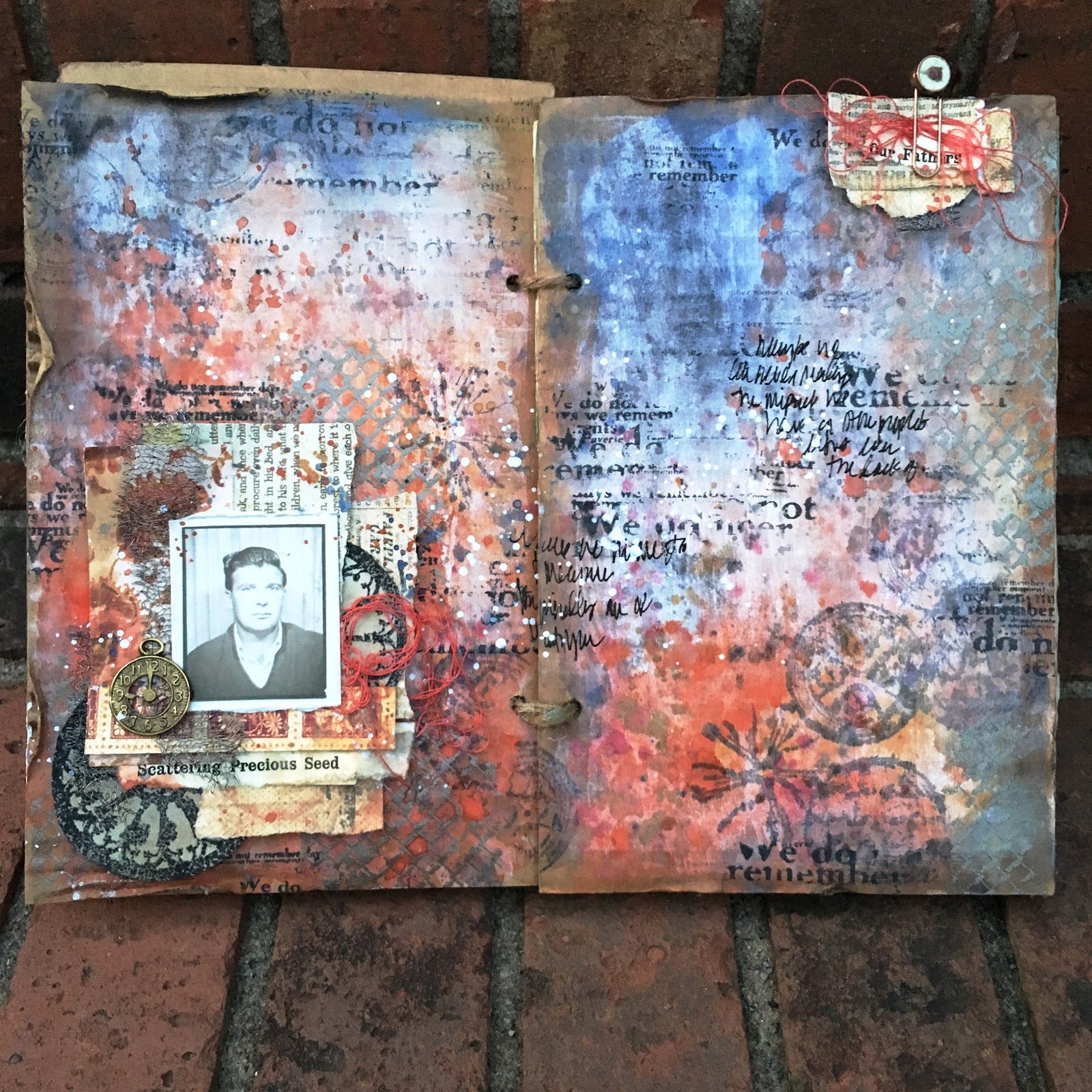 SewPaperPaint: Masculine Steampunk Journal Layout
