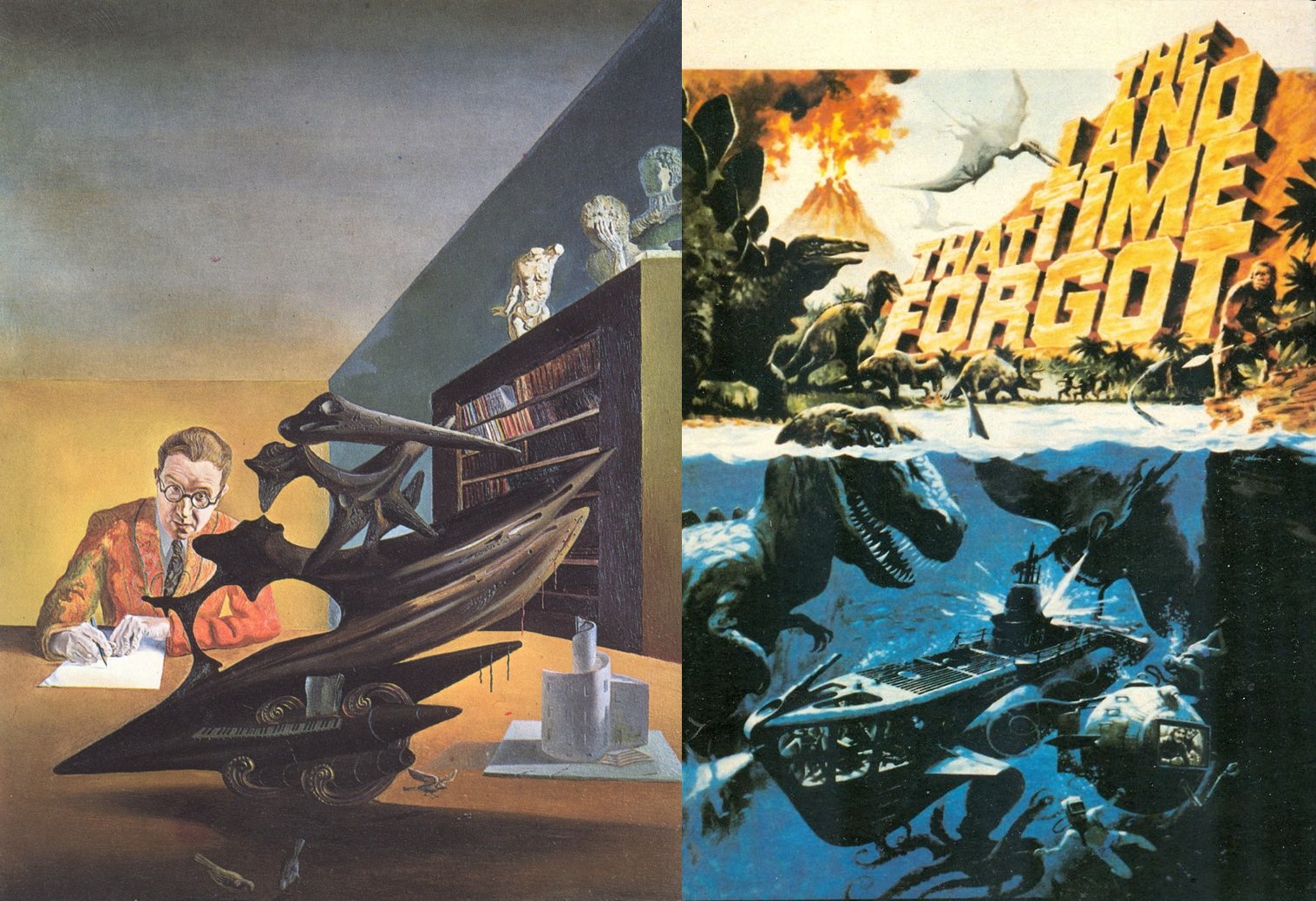 Alien Explorations: Poster for "The Land That That Time Forgot" movie ...