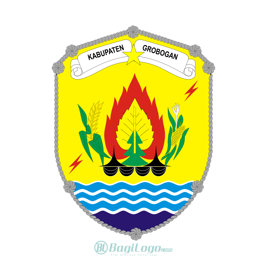 Kabupaten Grobogan Logo Vector - Bagilogo.com