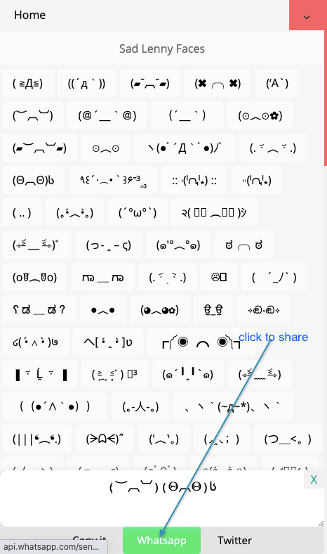 Sad Lenny Faces - Copy Online┏༼ ╭╮ ༽┓Sad Text Faces