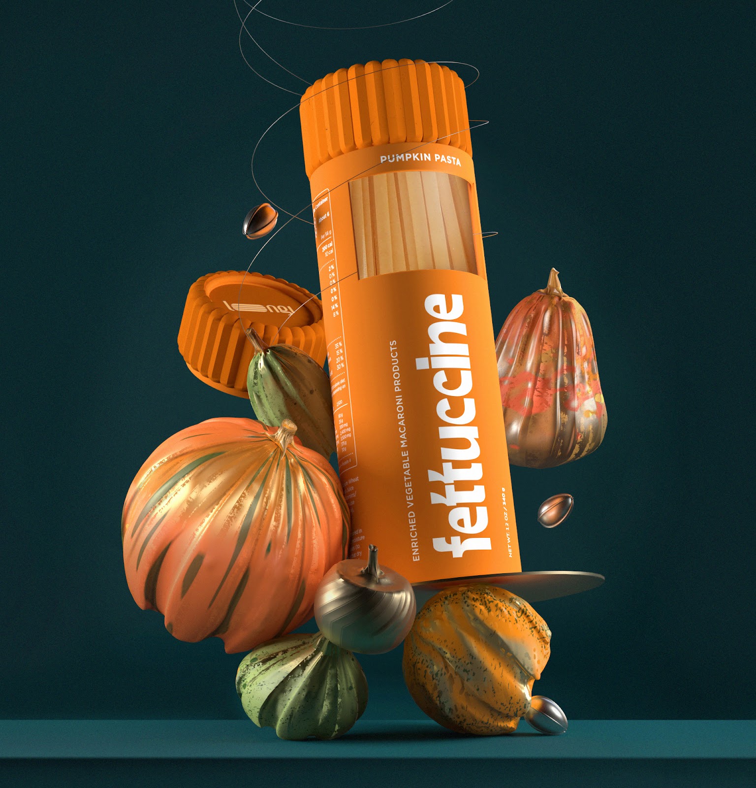 Longi Pasta Pumpkin – Packaging Of The World