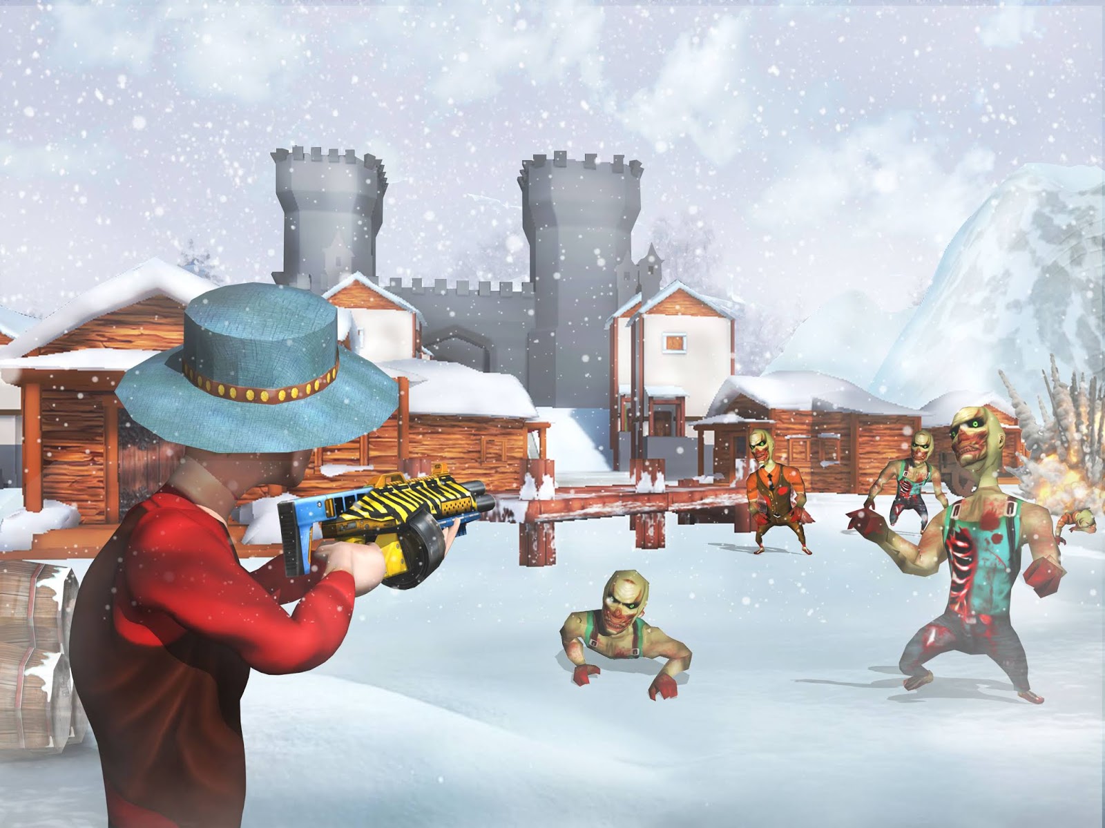 Offline & Zombie Mode in Mini Shooters